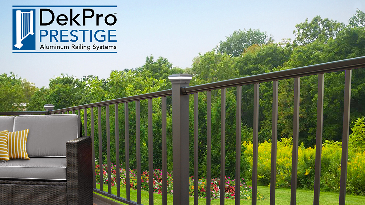 Innovative Outdoor Living: DekPro™ Prestige Aluminum Railing