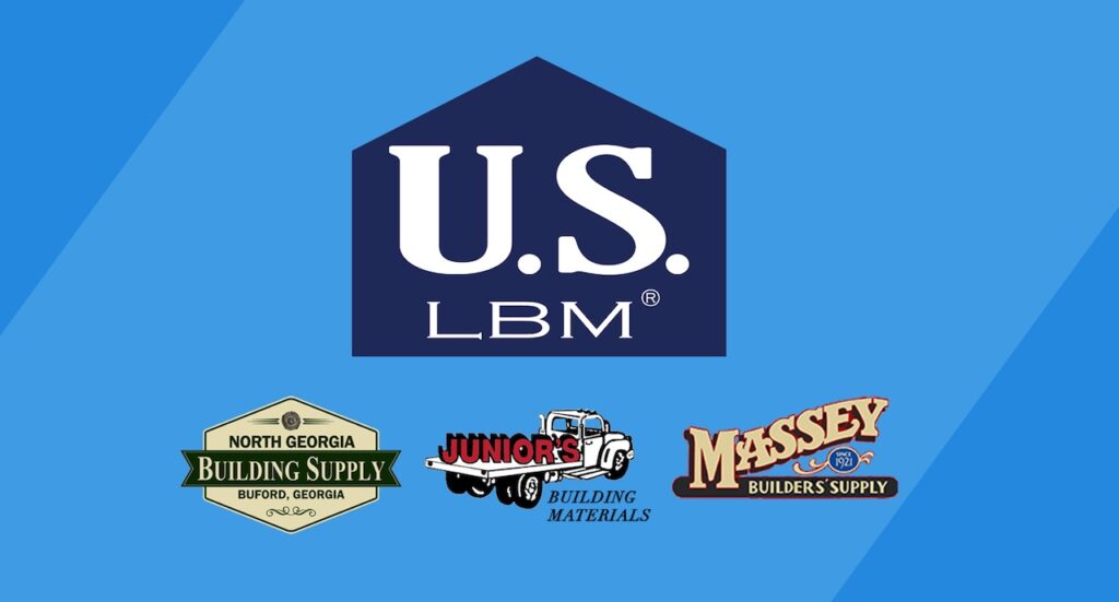 US LBM adds three companies in Mid-Atlantic and Southeast