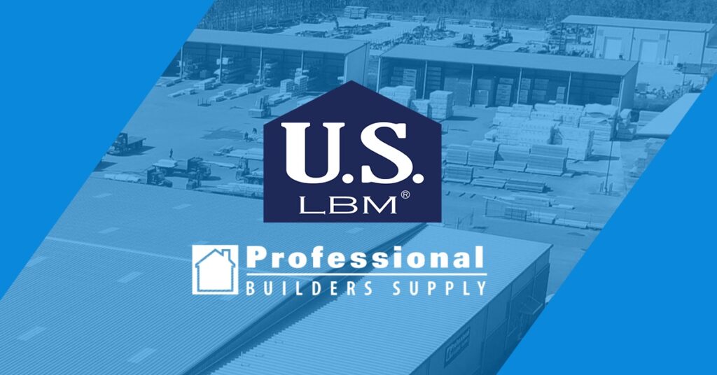 US LBM purchases Professional Builders Supply