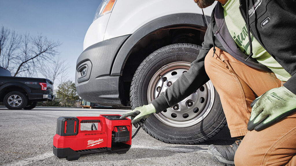 Milwaukee Tool M18 tire inflator