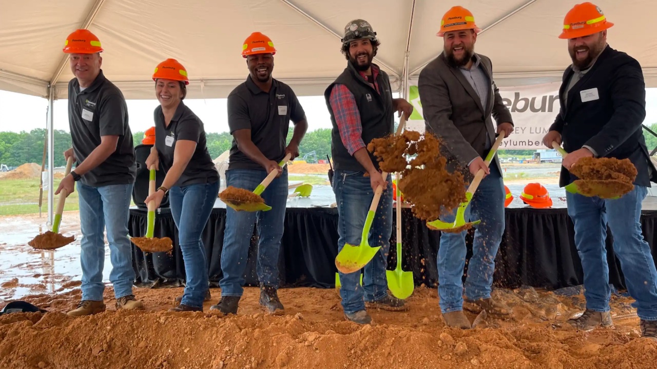 Roseburg breaks ground on North Carolina sawmill