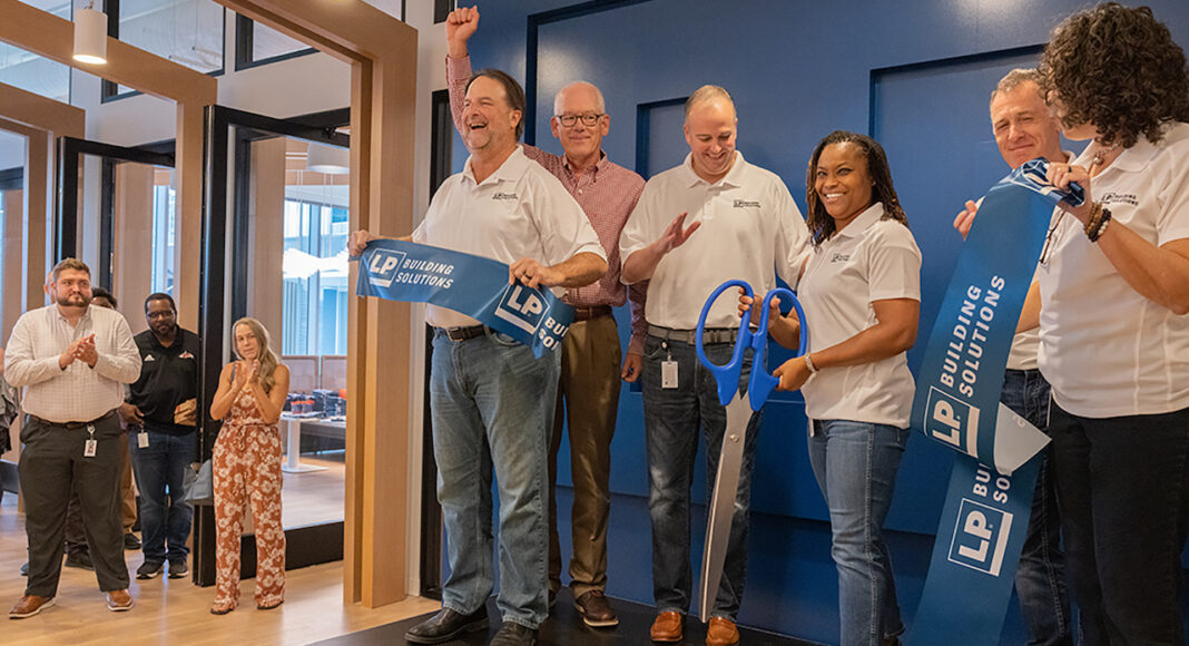 LP Building Solutions celebrates ribbon cutting for new global headquarters