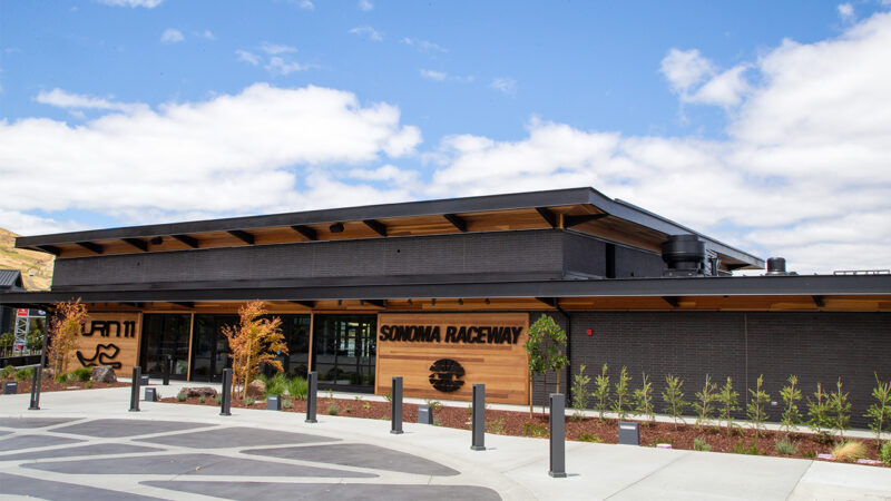 Sonoma Raceway Turns to Redwood in Spectacular Hospitality Project