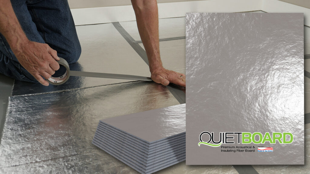 QuietBoard - Extremely Dense Panels of Recycled Fiber Board