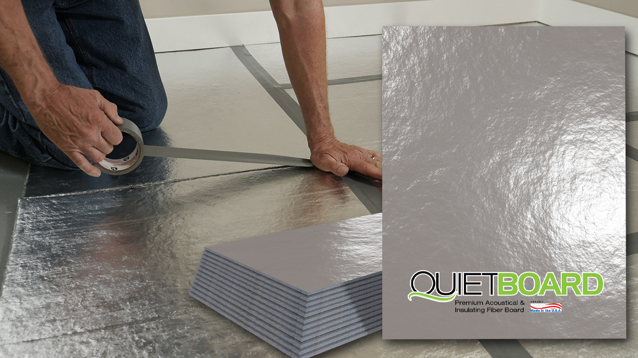 QuietBoard - Extremely Dense Panels of Recycled Fiber Board