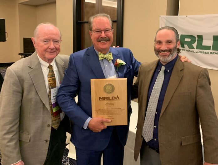 Tony Shepley receives MRLDA Lifetime Achievement Award