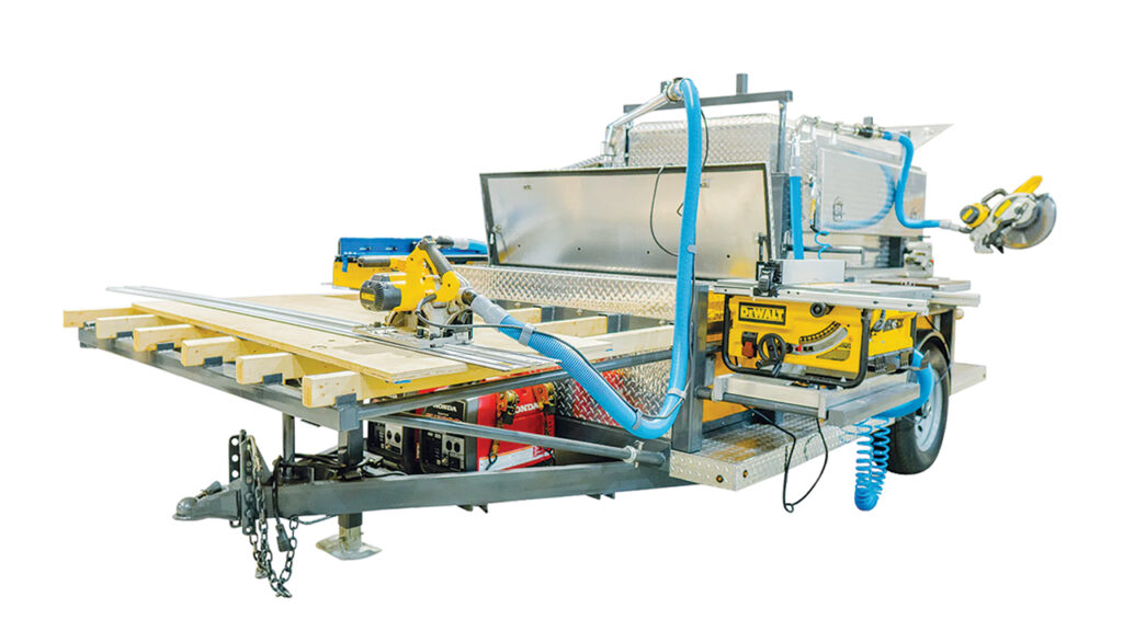 CT1 Mobile Carpenter Trailer