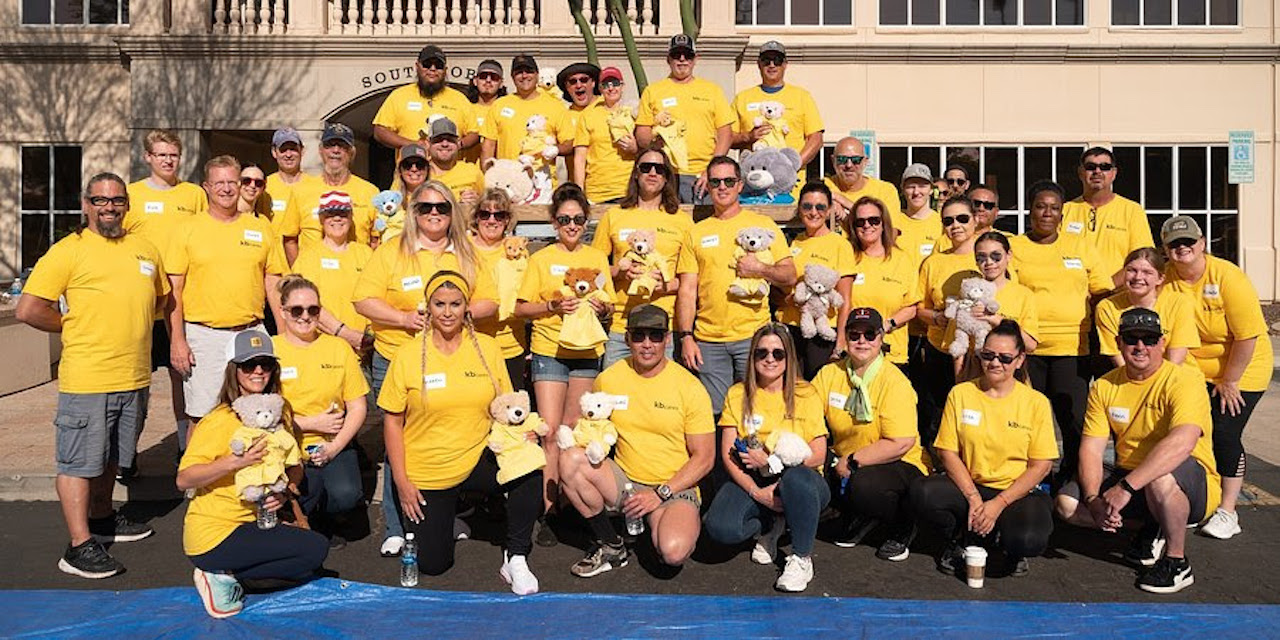 Simpson Strong-Tie and KB Home build beds for kids in need