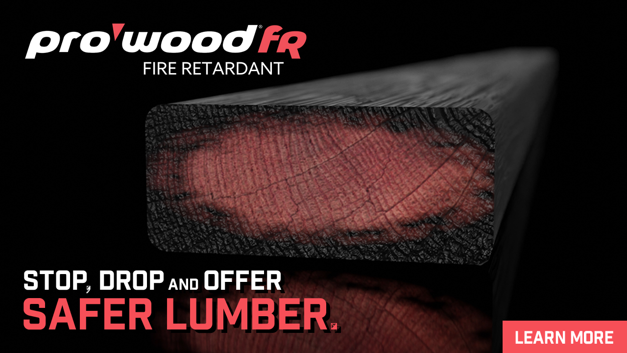 ProWood® FR fire-retardant lumber