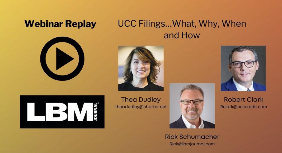UCC Filings…What, Why, When, and How?