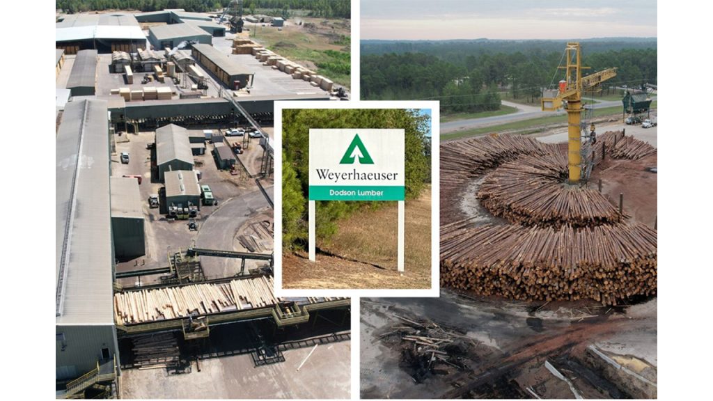 Weyerhaeuser announces $96.2M project at Dodson Lumber Mill