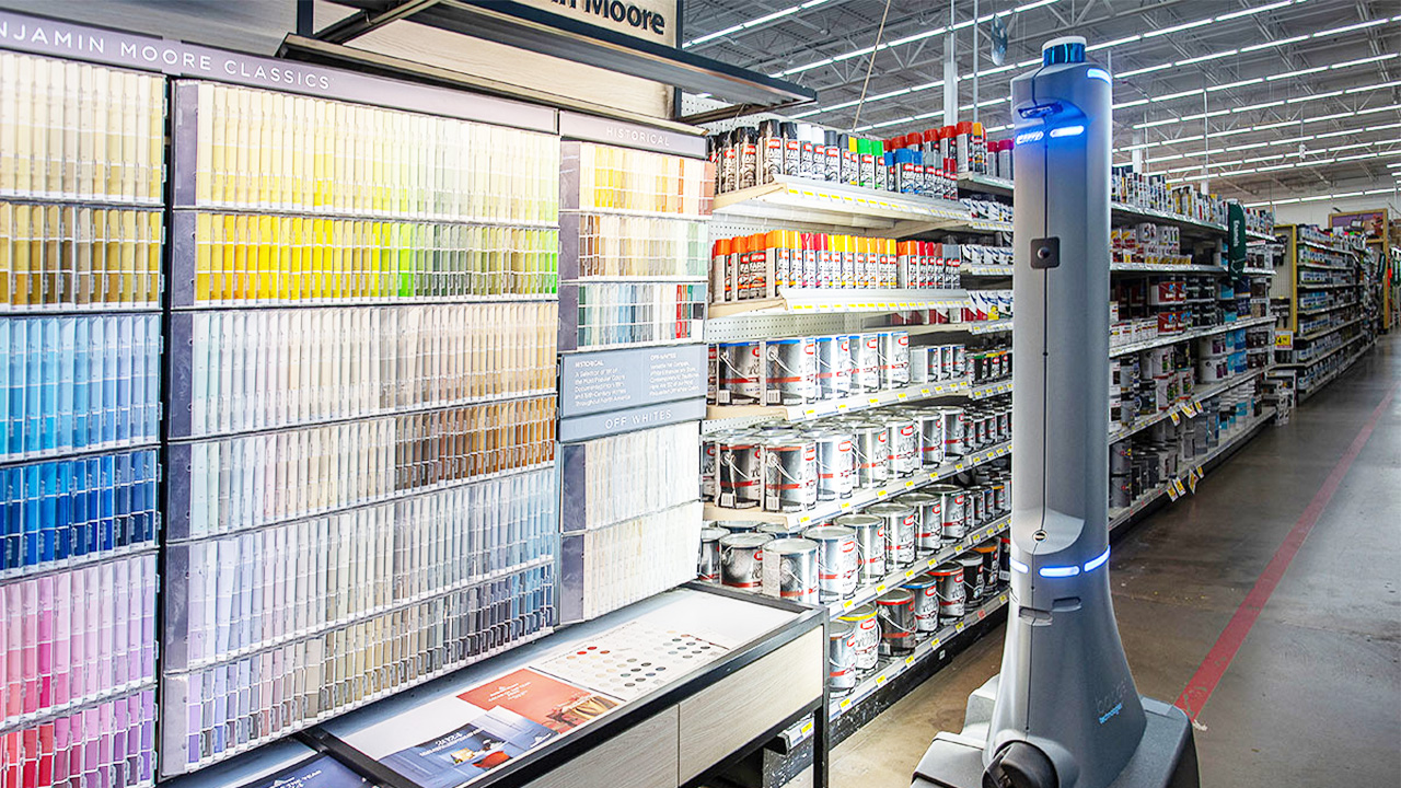 Stine deploys autonomous robots to decrease OOS products