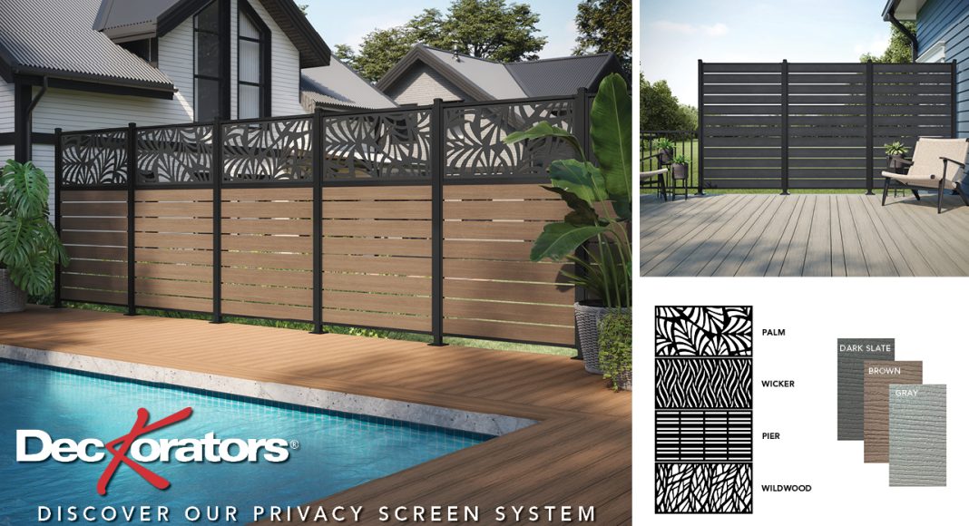 The Privacy Screen System from Deckorators