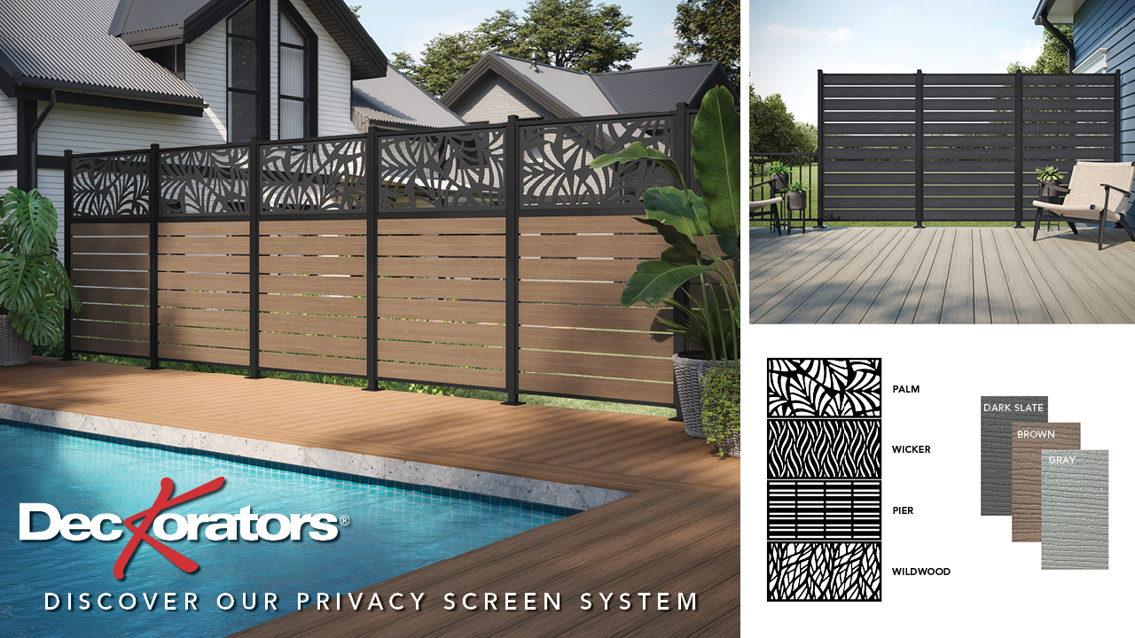 The Privacy Screen System from Deckorators