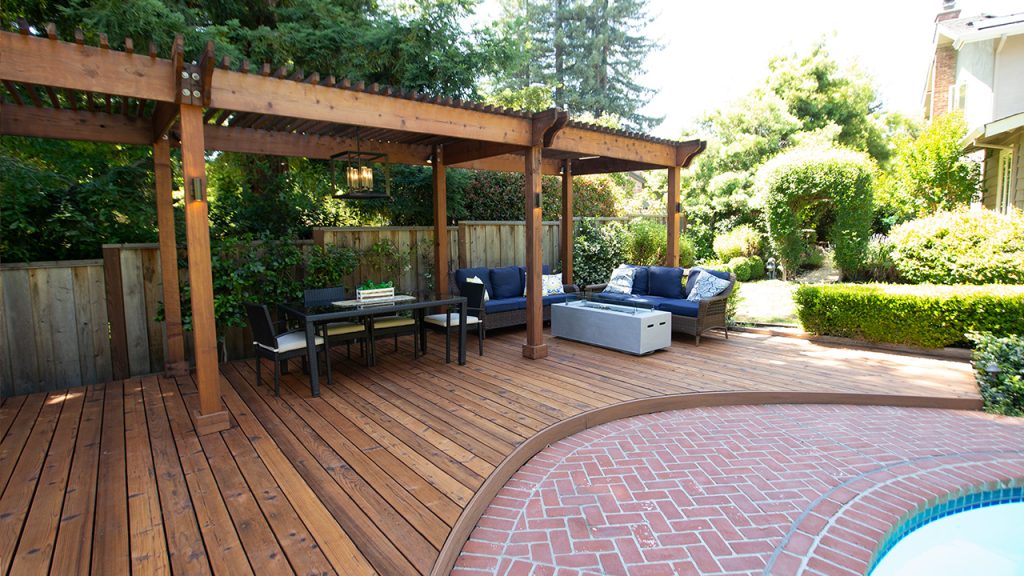Redwood Decking