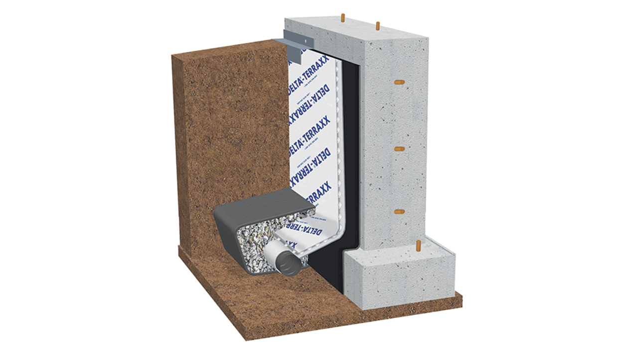 DELTA-TERRAXX Drainboard System