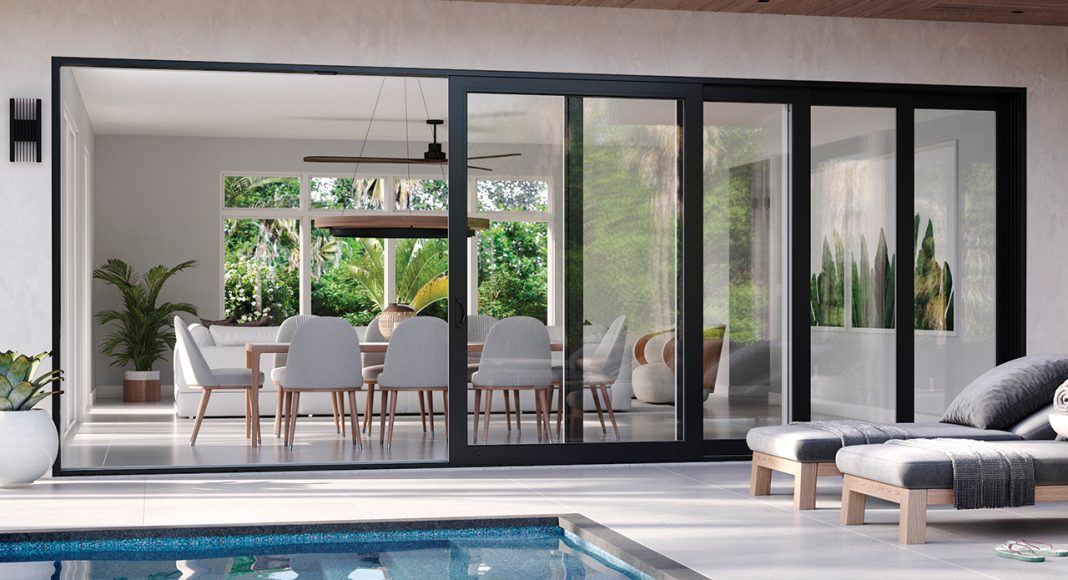 Simonton MaxView Multi-Slide Vinyl Patio Door