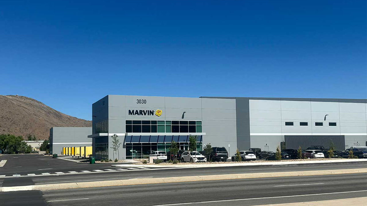 Marvin opens new distribution center in Reno, NV