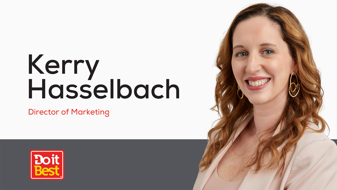 Do it Best welcomes Kerry Hasselbach as director of marketing